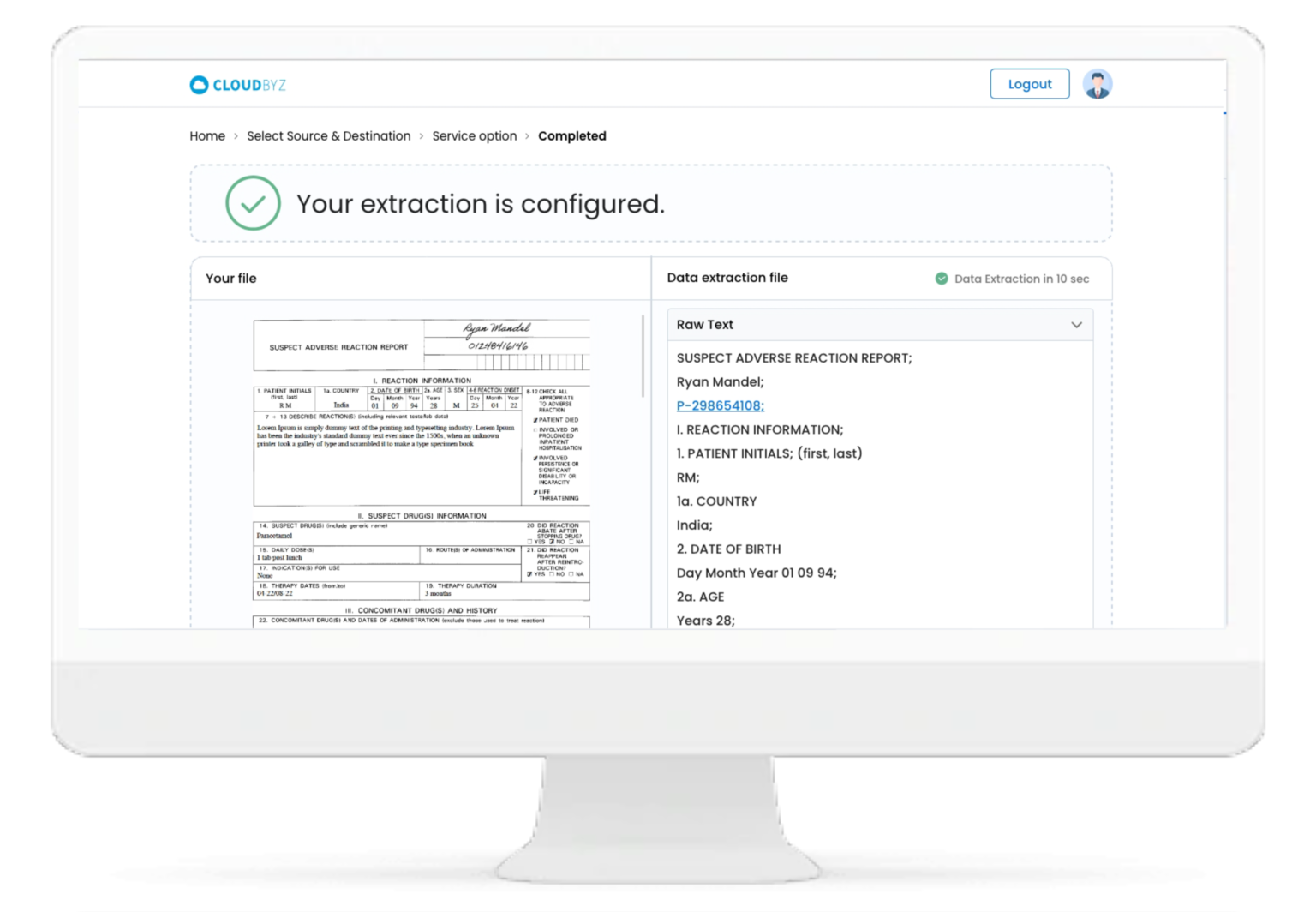 How Cloudbyz ClinExtract AI Reduces Manual Effort in Document Metadata Extraction